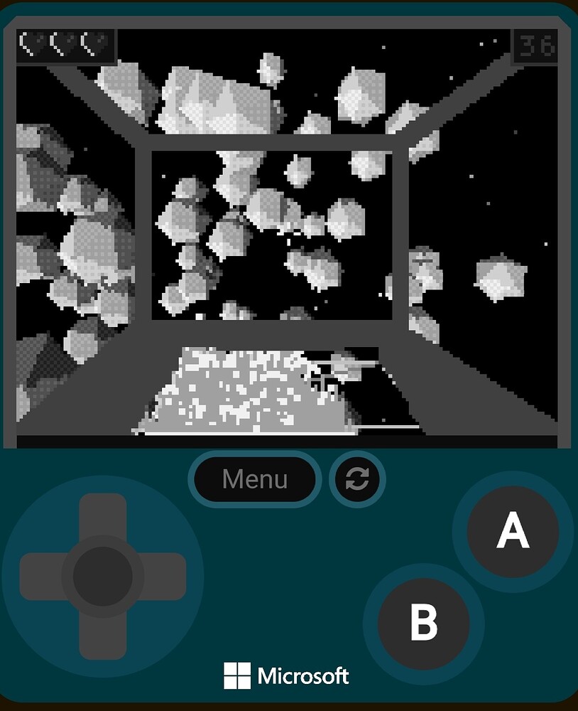 Space Rocks 3D! - Show & Tell - Microsoft MakeCode