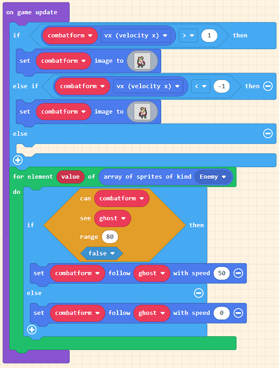 Help with my 2D platformer shooter please! - #2 by AlexK - Help - Microsoft MakeCode