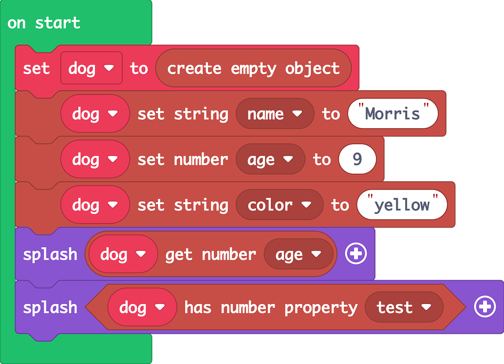 [Tutorial] What are block objects, and how to use them - Help - Microsoft MakeCode