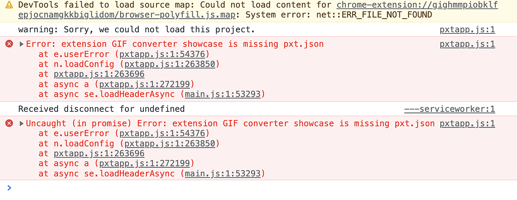 Sorry, we could not load this project - Help - Microsoft MakeCode