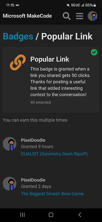 DUALIST (Geometry Dash Ripoff) - Show & Tell - Microsoft MakeCode