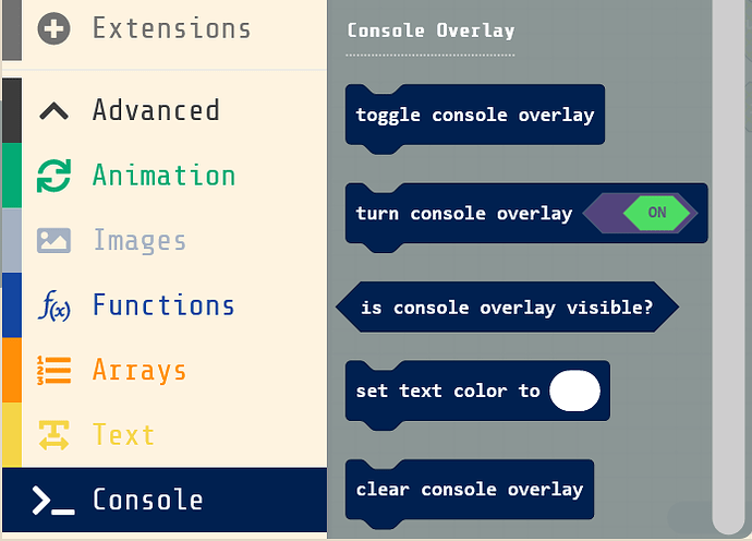 Makecode Arcade Mini Extentions/Functions - Arcade - Microsoft MakeCode