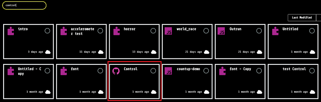 Project search is useless - Help - Microsoft MakeCode