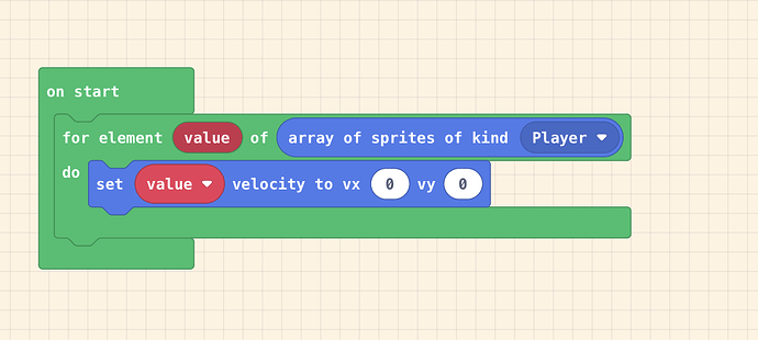 How Do I Stop All Sprites From Moving Help Microsoft Makecode