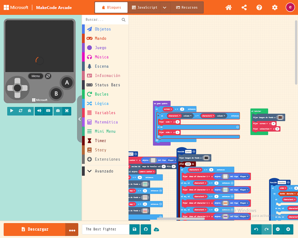 An error on my code - Arcade - Microsoft MakeCode