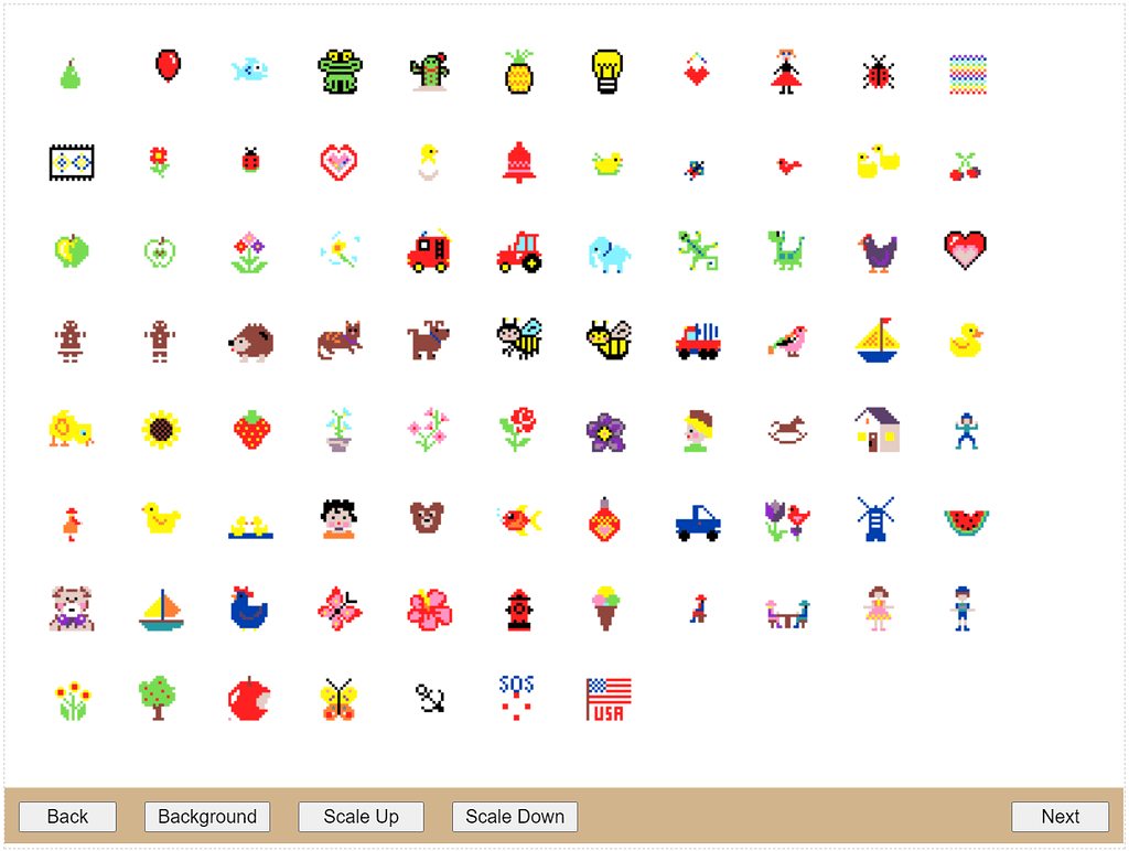 Sprites for your games - Arcade - Microsoft MakeCode