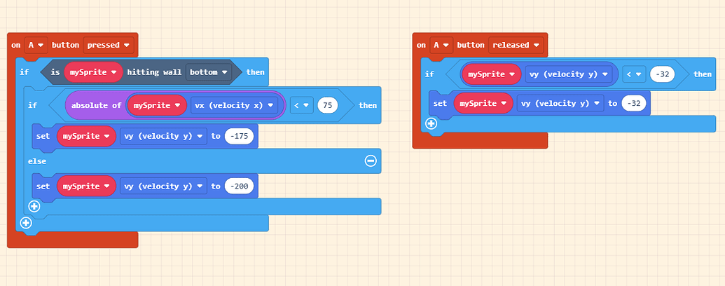 Help For Jumping - Help - Microsoft MakeCode