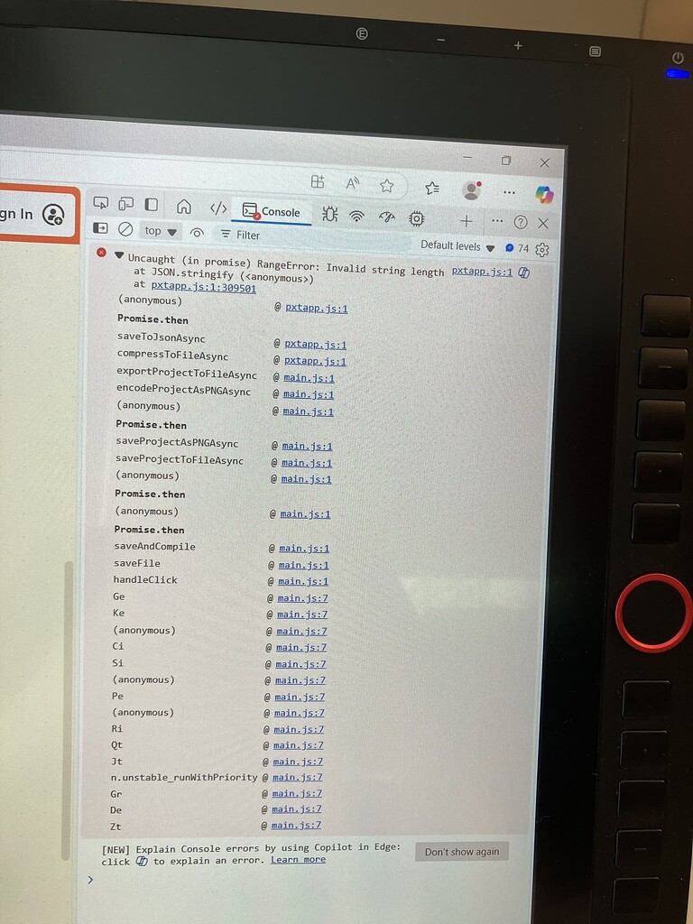 Can't share or download png save - Help - Microsoft MakeCode