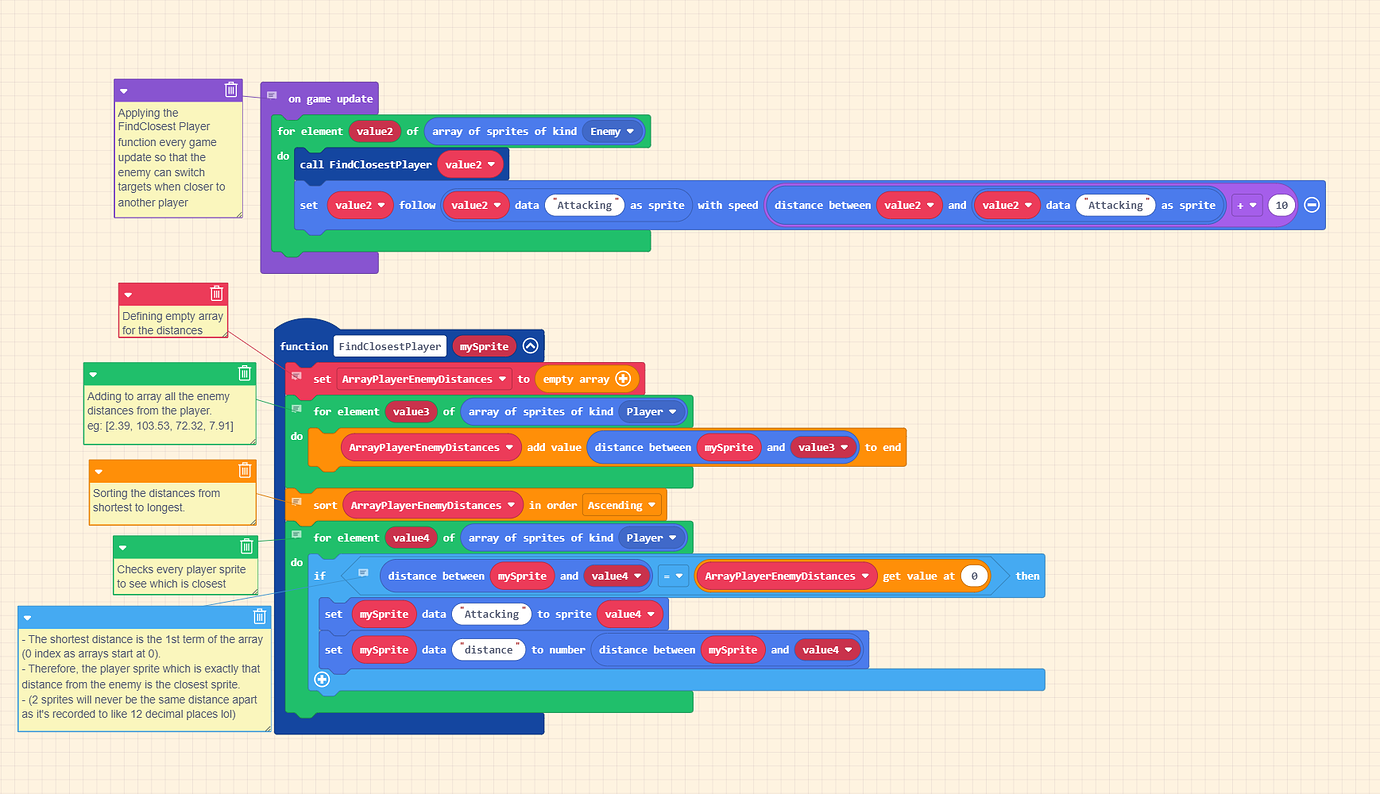[Tutorial] Making an Enemy Follow Multiple Sprites 🐍 - Help - Microsoft ...