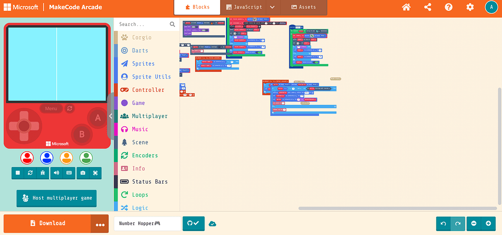 Blank screan - Help - Microsoft MakeCode
