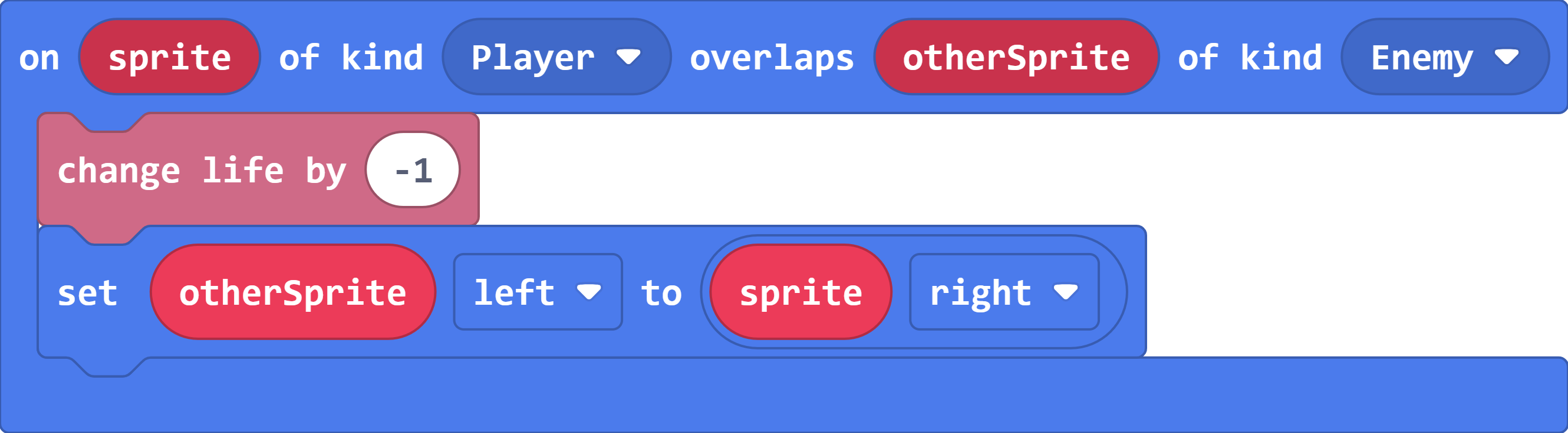 Common Arcade Coding Pitfalls - Help - Microsoft MakeCode Common Arcade Coding Pitfalls - Help - Microsoft MakeCode