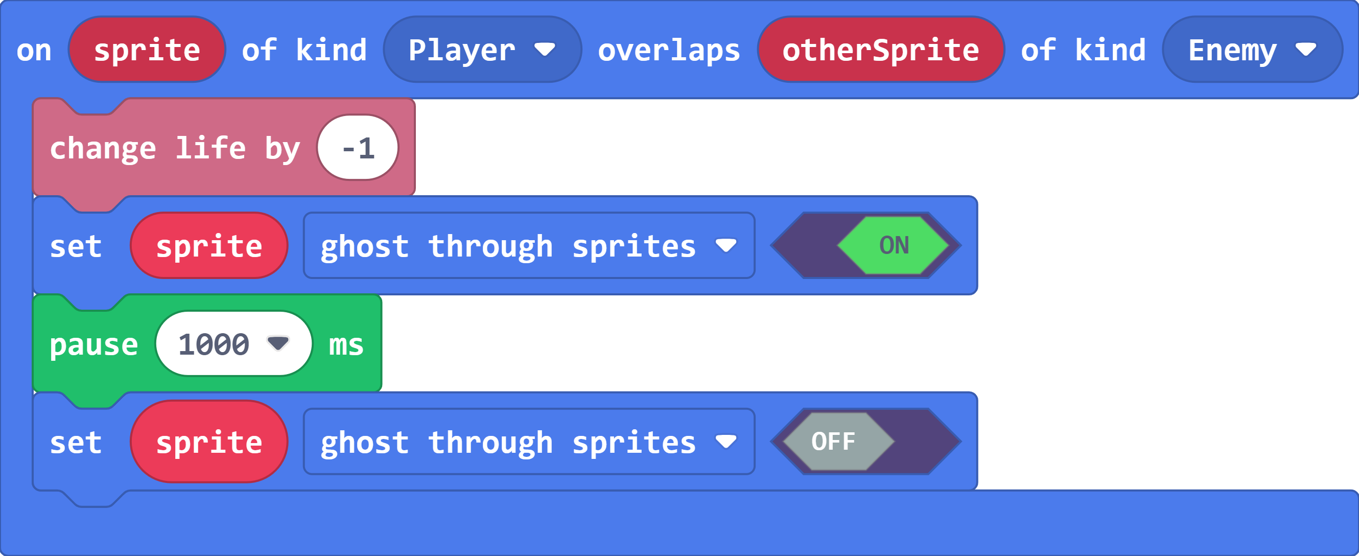 Common Arcade Coding Pitfalls - Help - Microsoft MakeCode Common Arcade Coding Pitfalls - Help - Microsoft MakeCode