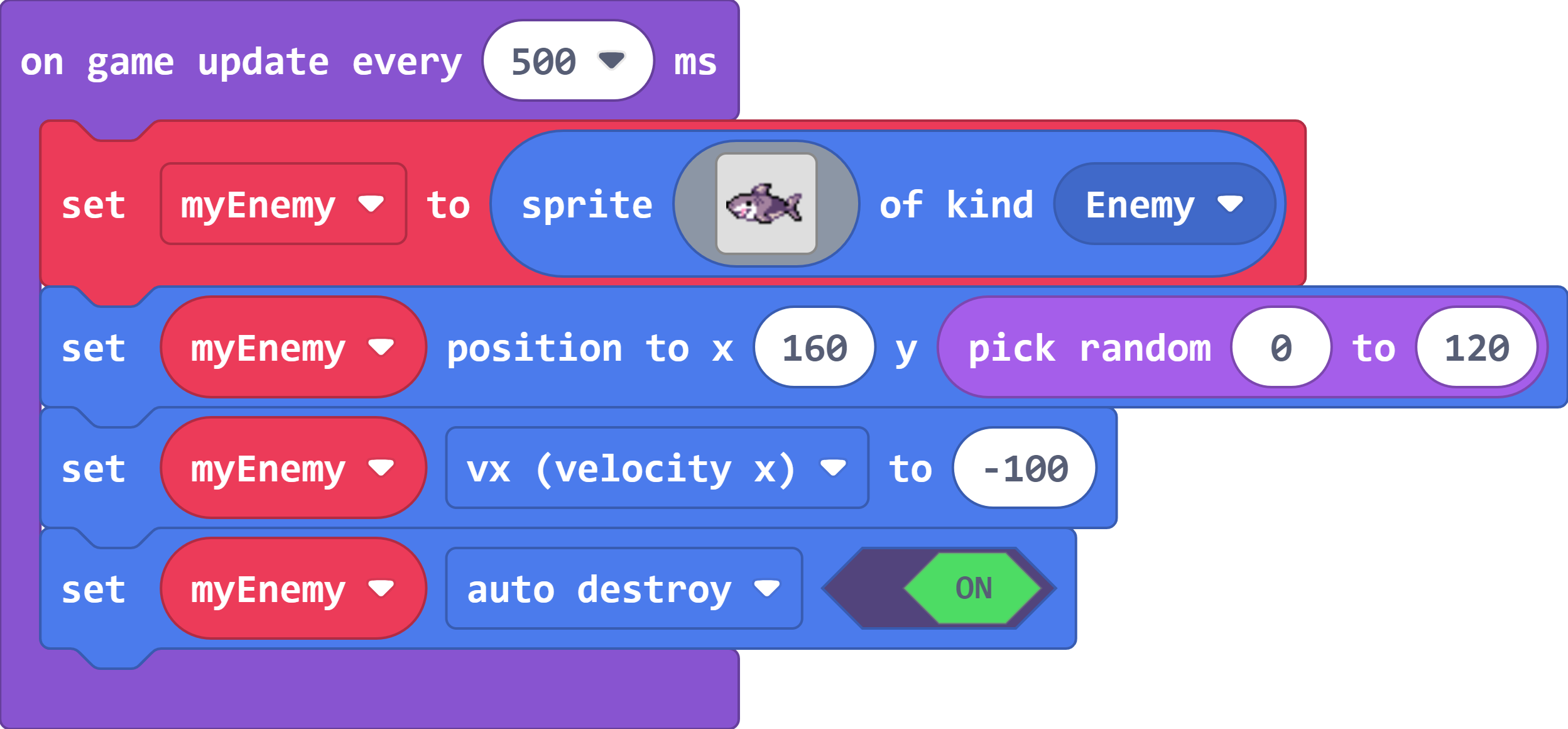 Common Arcade Coding Pitfalls - Help - Microsoft MakeCode Common Arcade Coding Pitfalls - Help - Microsoft MakeCode