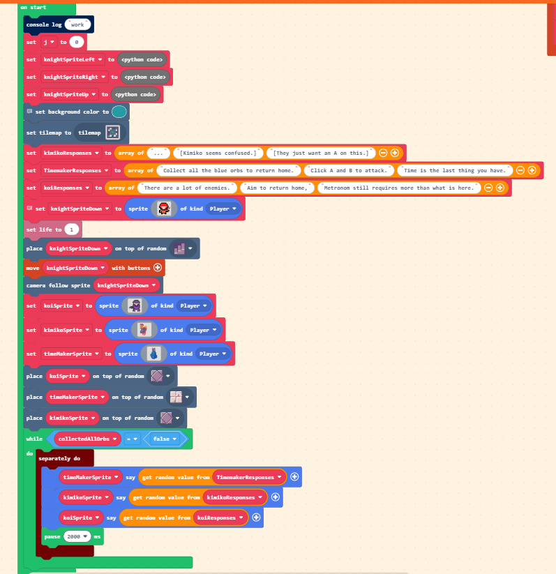 Game never loading - overload(?) - Help - Microsoft MakeCode