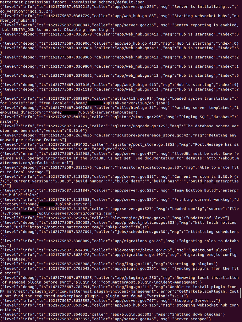 Error when importing permission schemes - Troubleshooting - Mattermost Discussion Forums