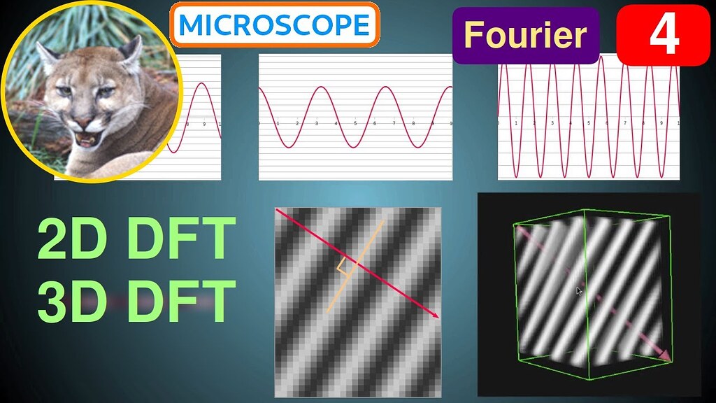 Fourier 4 - The Fourier transform in 2D and 3D - Announcements - Microforum