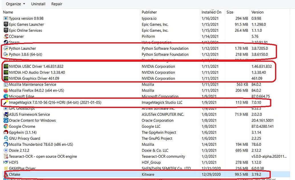 ImportError: DLL load failed while importing cv2: The specified module ...