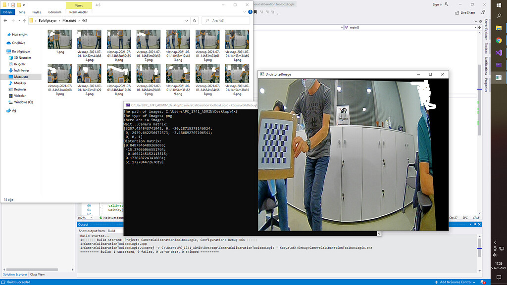 Strange calibration result failure - C++ - OpenCV