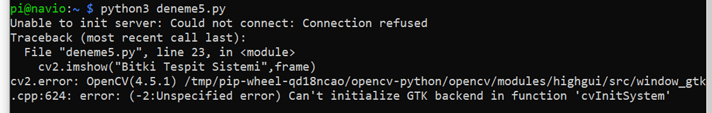 object detection with raspberry pi - OpenCV
