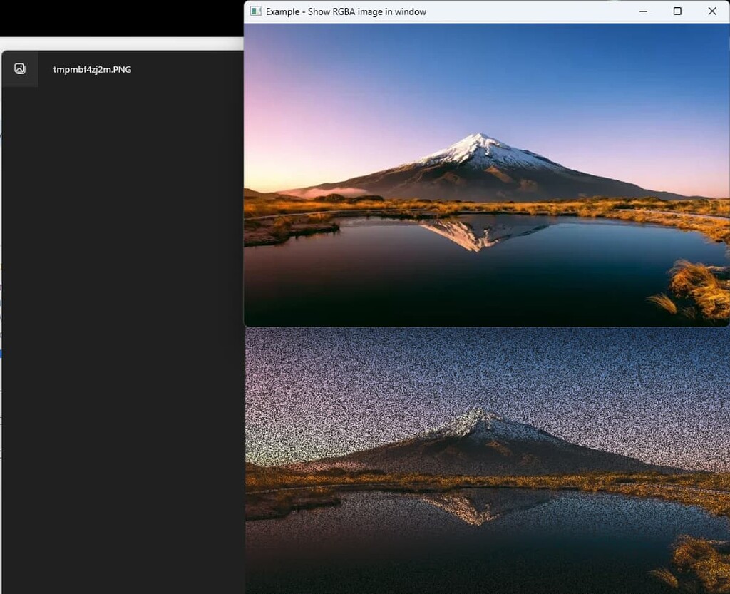 Image Shows Differently Between Pil Image And Opencv Imread Python Opencv