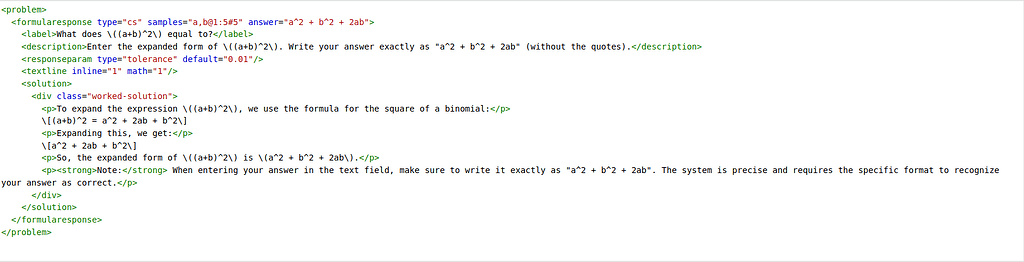 Math Expression Input Instructional Design Open Edx Discussions