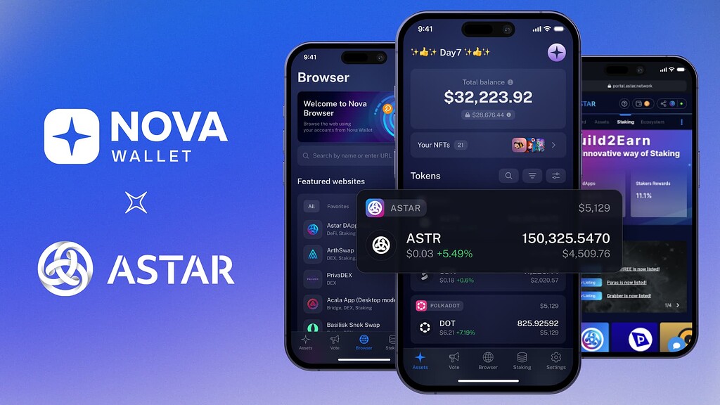 Nova Wallet – dApp Staking Proposal - dApp Staking Applications - Astar ...
