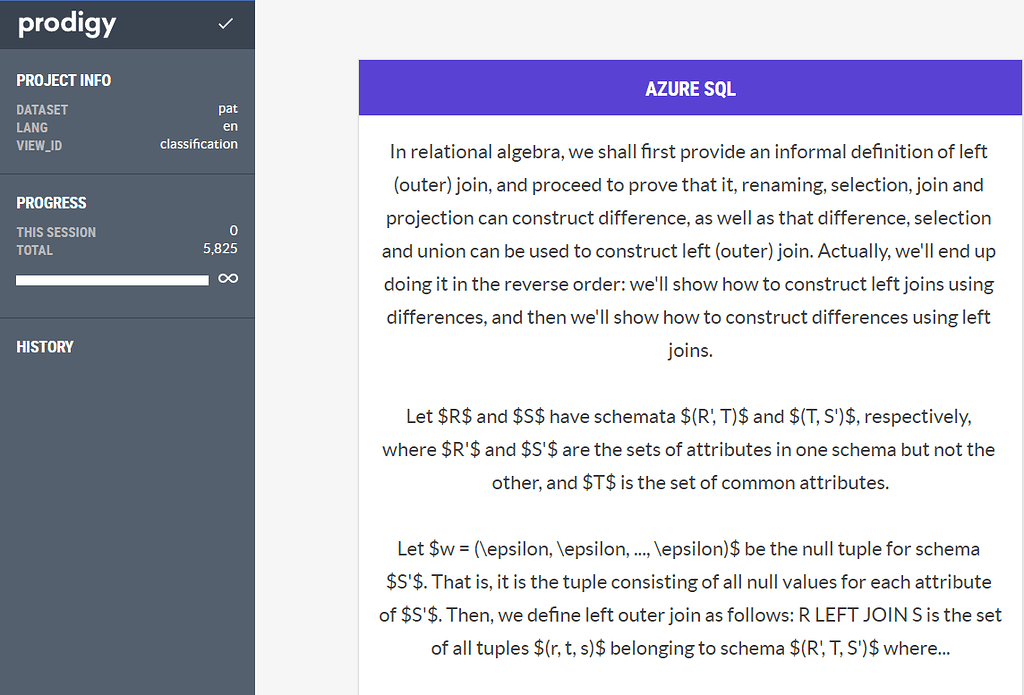 Template for Prodigy corpus and API loaders - solved - Prodigy Support