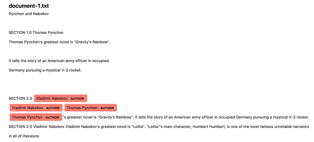 SpaCy Manual HTML Rendering Looks Wrong - solved - Prodigy Support