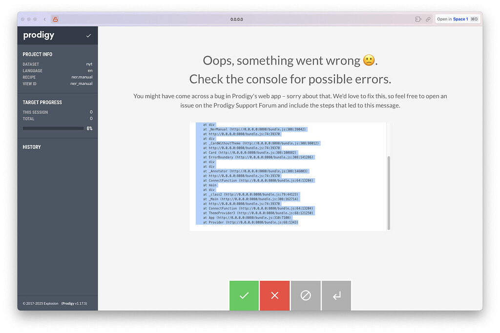 Docker image and crypto.randomUUID - front-end - Prodigy Support