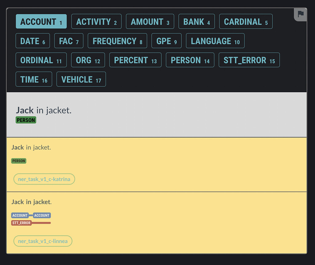 Review recipe error: dataset field required - usage - Prodigy Support