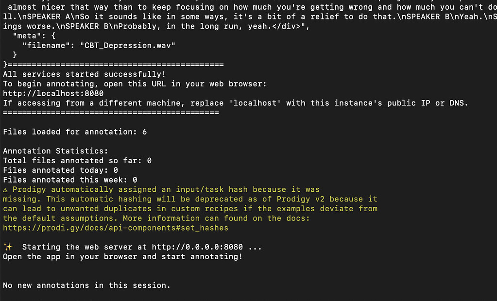 Prodigy crashing on AWS - Prodigy Support