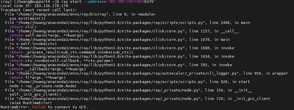I can't add another node to a Ray cluster - Ray Clusters - Ray