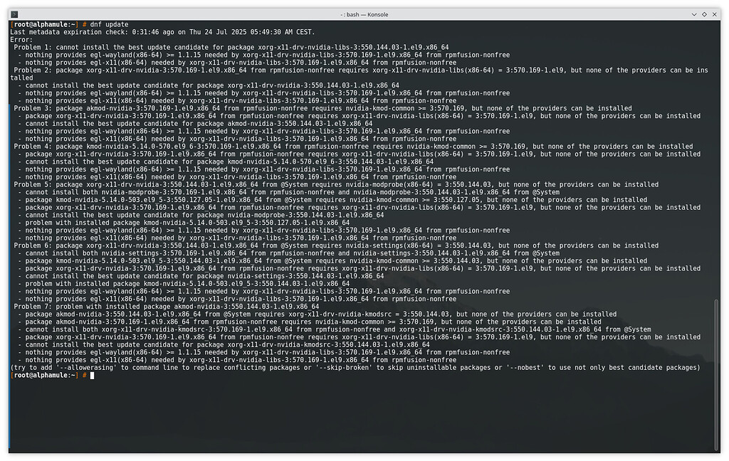 Rocky Linux 9 vs. NVidia GTX 1650 - Rocky Linux Help & Support - Rocky Linux Forum