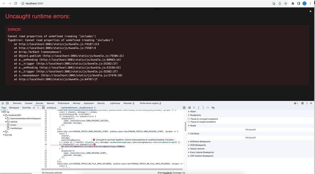 Confusing error with React UIKit Channel Provider - React - Sendbird Community