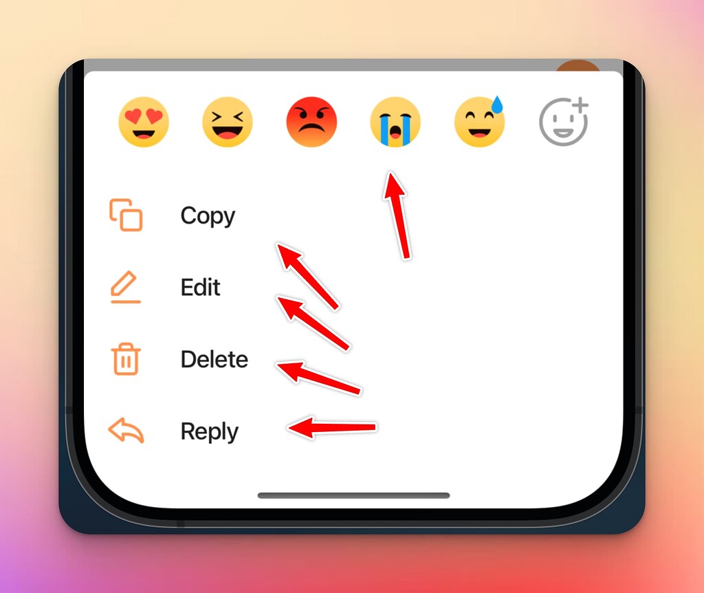 Help with Custom Action Sheet and Message Reply Handling in Sendbird UIKit - React Native ...