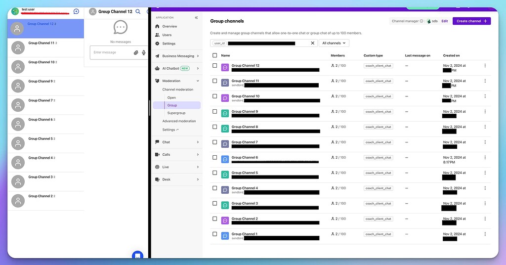 Displaying empty channels seems to be inconsistent in React - React - Sendbird Community