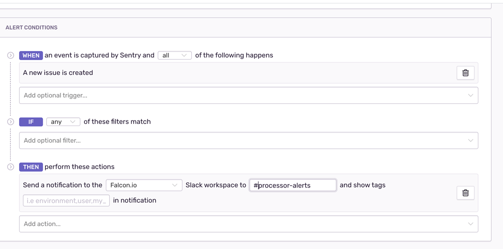 How to integrate sentry slack notifications with mentions? - #sentry