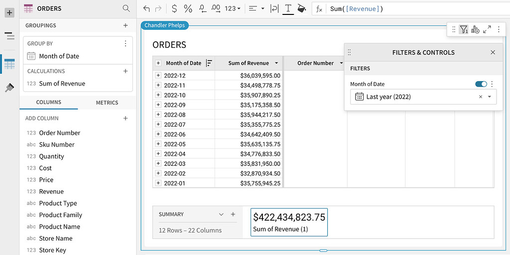 How To Calculate A Single Value And Reference It Throughout Your Workbook Summaries And Single
