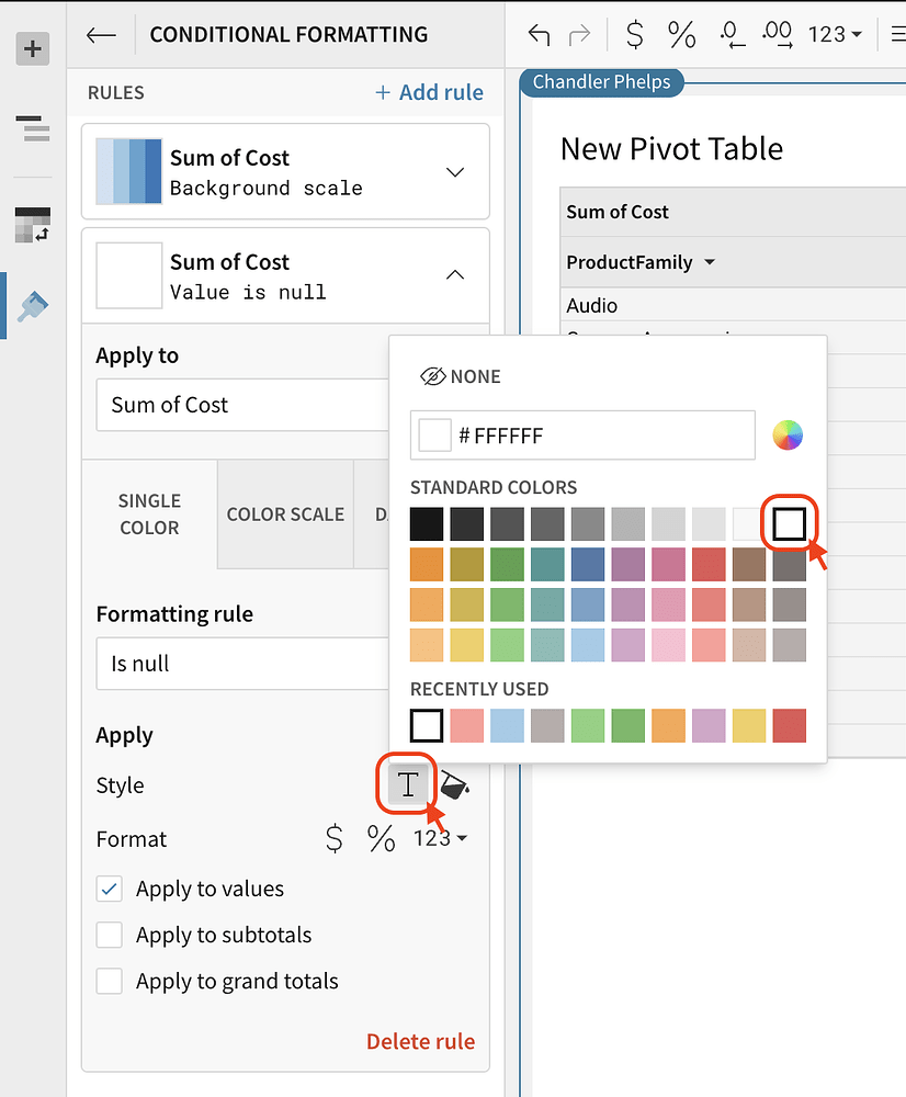 How to Hide Nulls -or- Display Nulls as Blank/Empty Strings - Knowledge Hub - Sigma Community