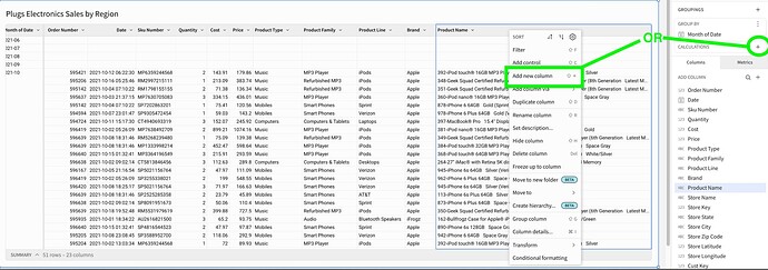 How to Use Groupings & Aggregate Calculations - Knowledge Hub - Sigma ...