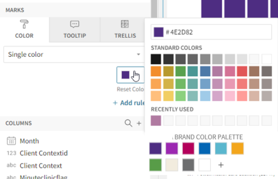Utilize workbook color palette in chart color selection - Ideas - Sigma ...