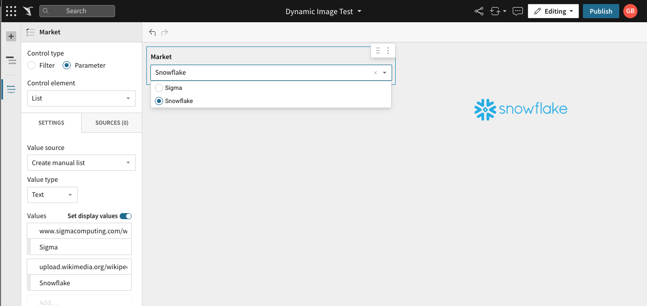 How to dynamically change an Image element source URL using a Parameter ... How to dynamically change an Image element source URL using a Parameter ...