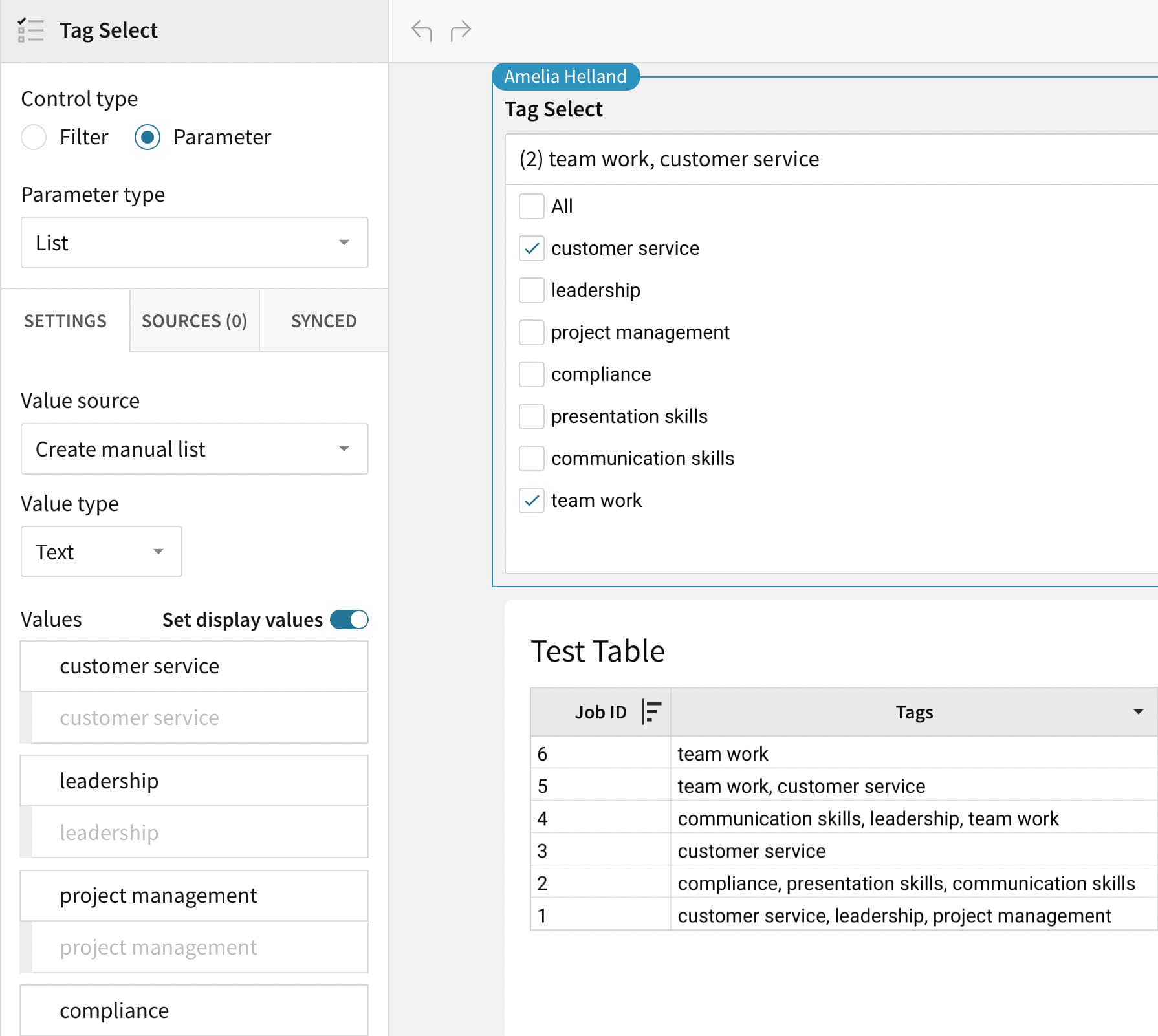 How to use pass-through functions to identify if any / all parameter ...
