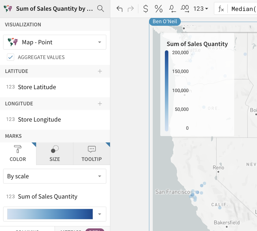 How to use conditional formatting with Point Map Charts - Knowledge Hub ...