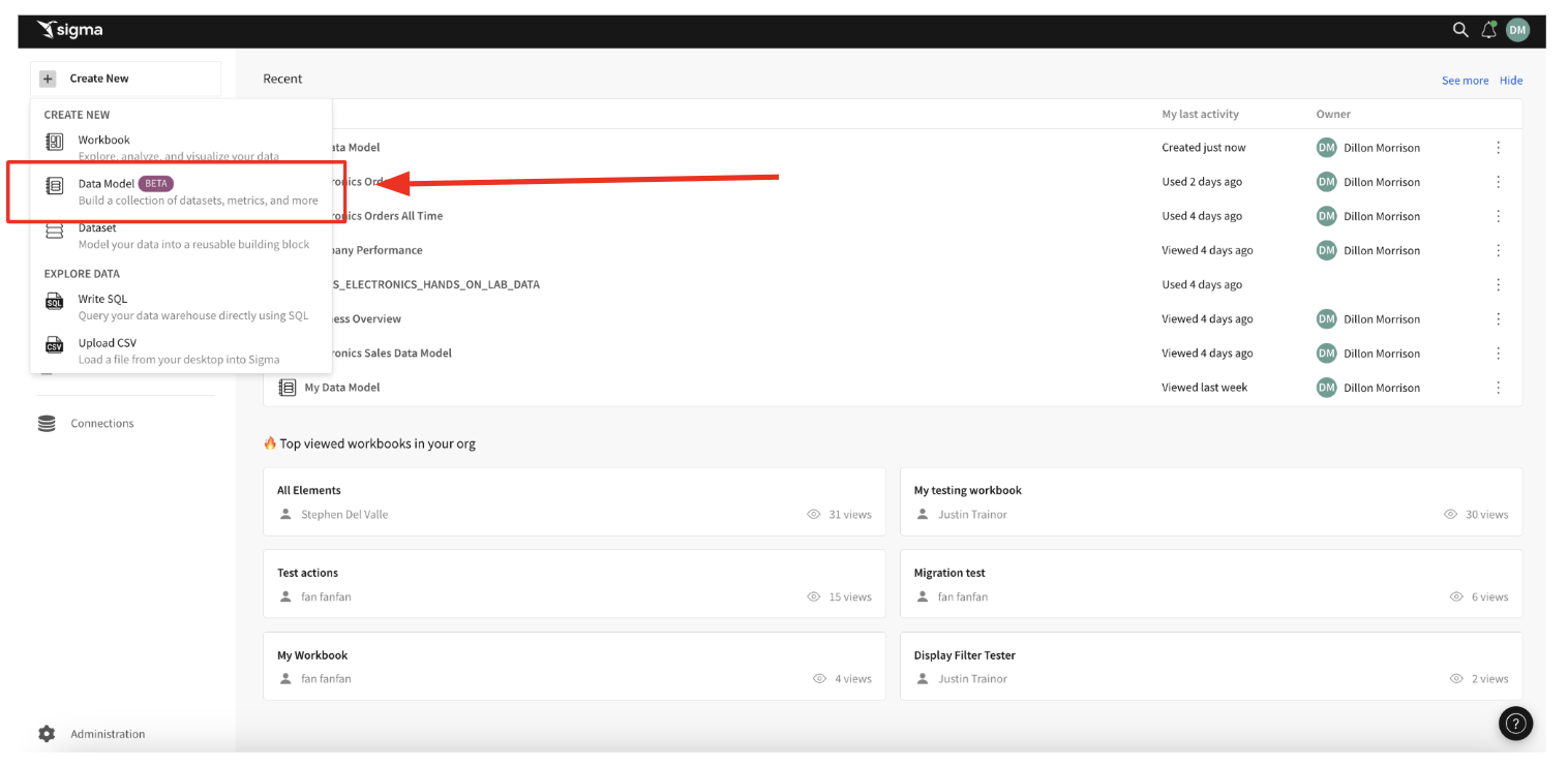 Data Model FAQs - Forums - Sigma Community