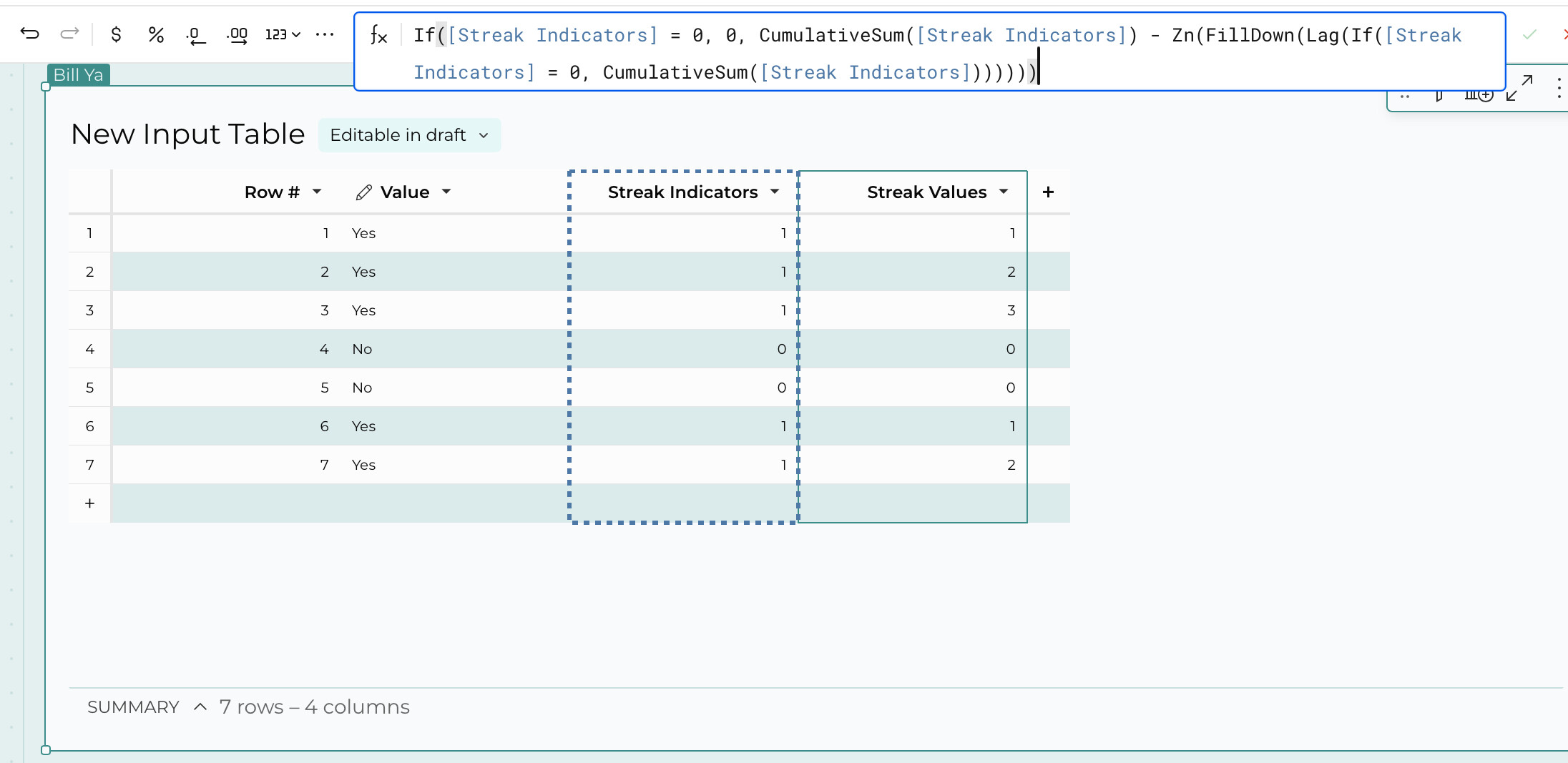 Index column for incremental count with conditional reset - Sigma Formulas and Functions - Sigma ...