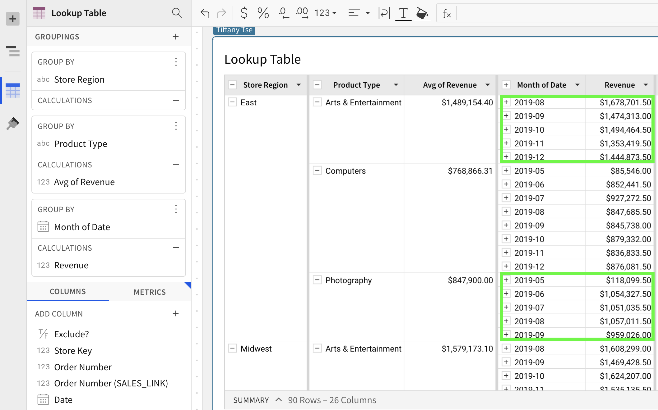 How to fill empty / blank pivot table cells with values - Knowledge Hub ...