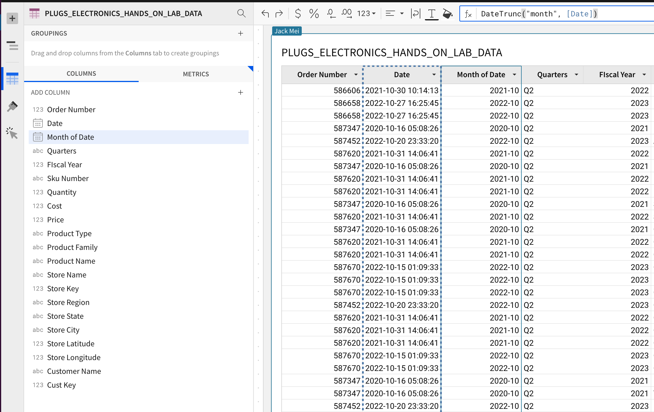 How to create custom fiscal year and fiscal quarters! - Sigma Formulas ...