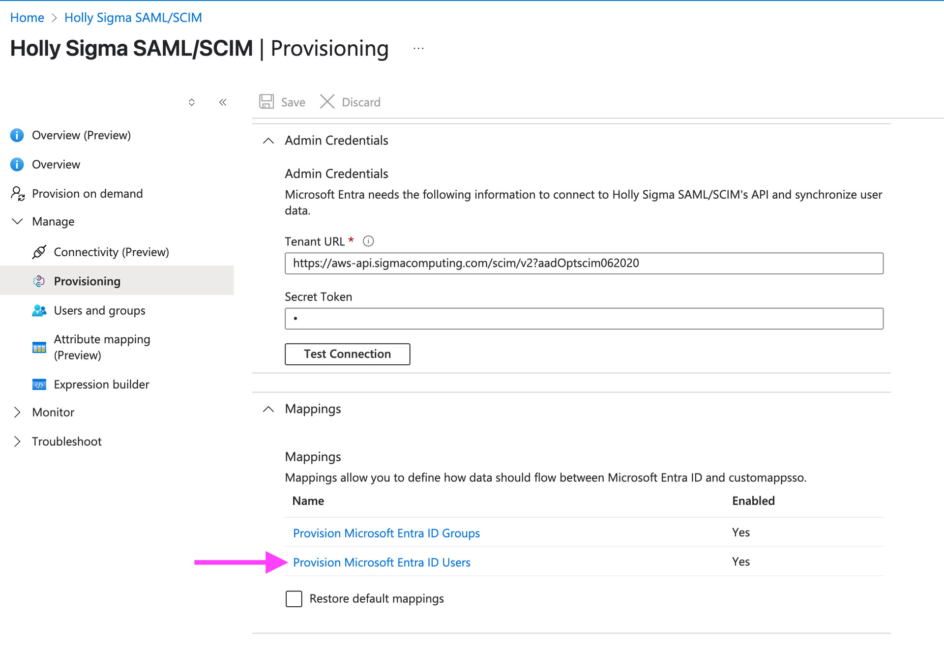 SAML With SCIM Integration using Microsoft Entra (Azure) IdP ...