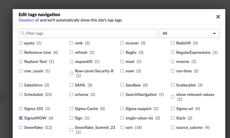 Sigma WOW Week 3 Challenge - Can you choose the right value? - Events - Sigma Community